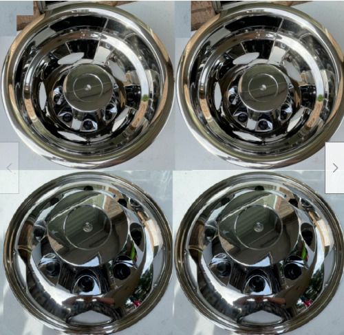 GM Chevy 3500HD 17″ Stainless Steel Dually Wheel Simulator Set for 2011 ...